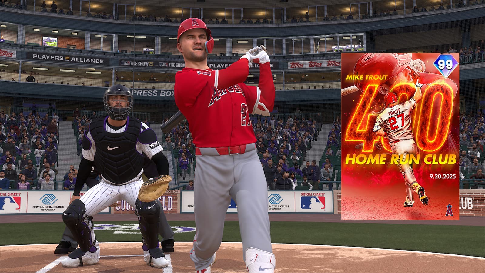 How to get 99 OVR Milestone Mike Trout in MLB The Show 25